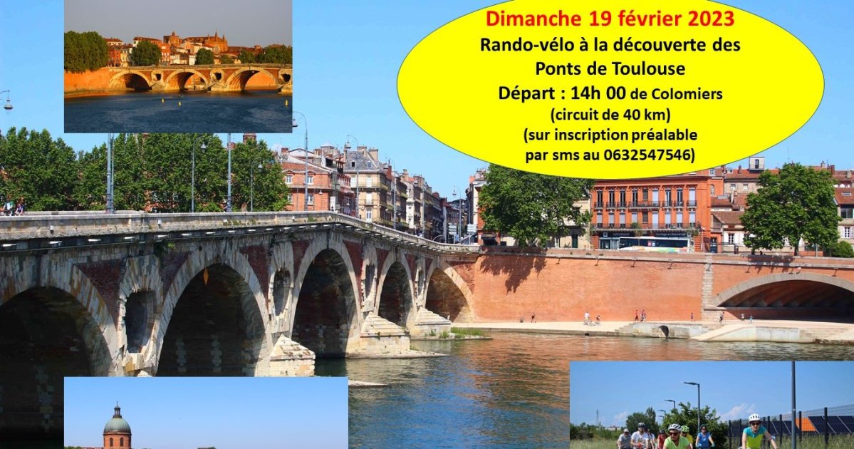 Sorties du dimanche 19 février 2023 - Colomiers Cyclotourisme